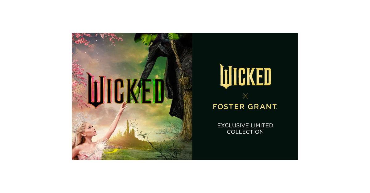 Foster Grant Unveils a Wickedly Stylish Collection of Sunglasses Ahead of Wicked Movie Release ...